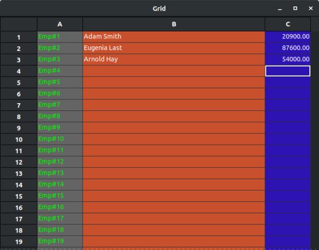 9d Wxwidgets Wxgrid Truelogic Blog